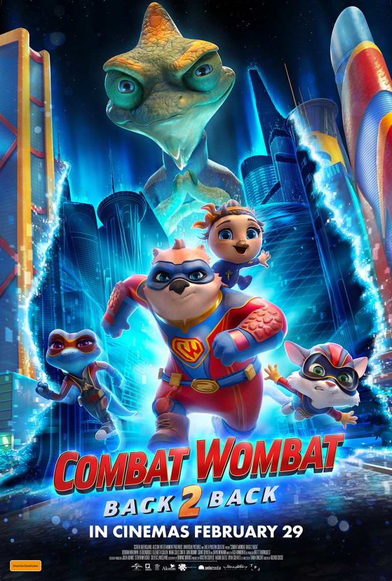 See the trailer for new fun-filled big screen adventure, Combat Wombat ...
