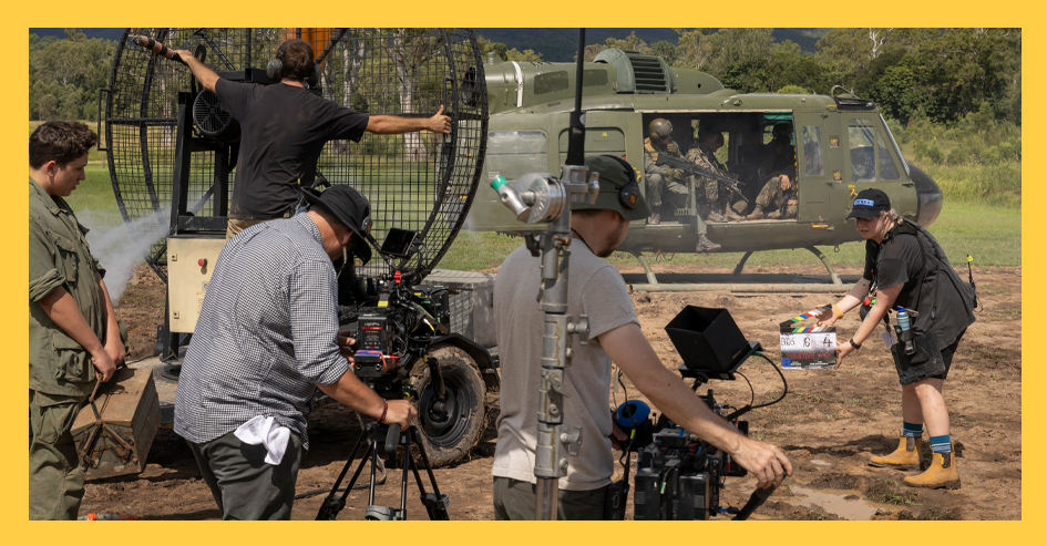 Filming wraps on Luke Sparke’s Primitive War | Cinema Australia