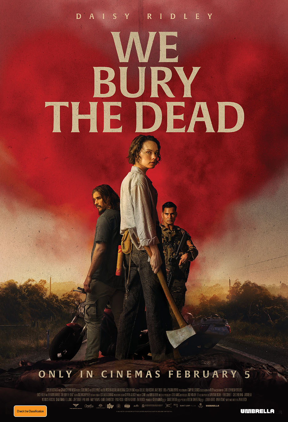 Daisy Ridley faces the undead in poster debut for Zak Hilditch’s ...